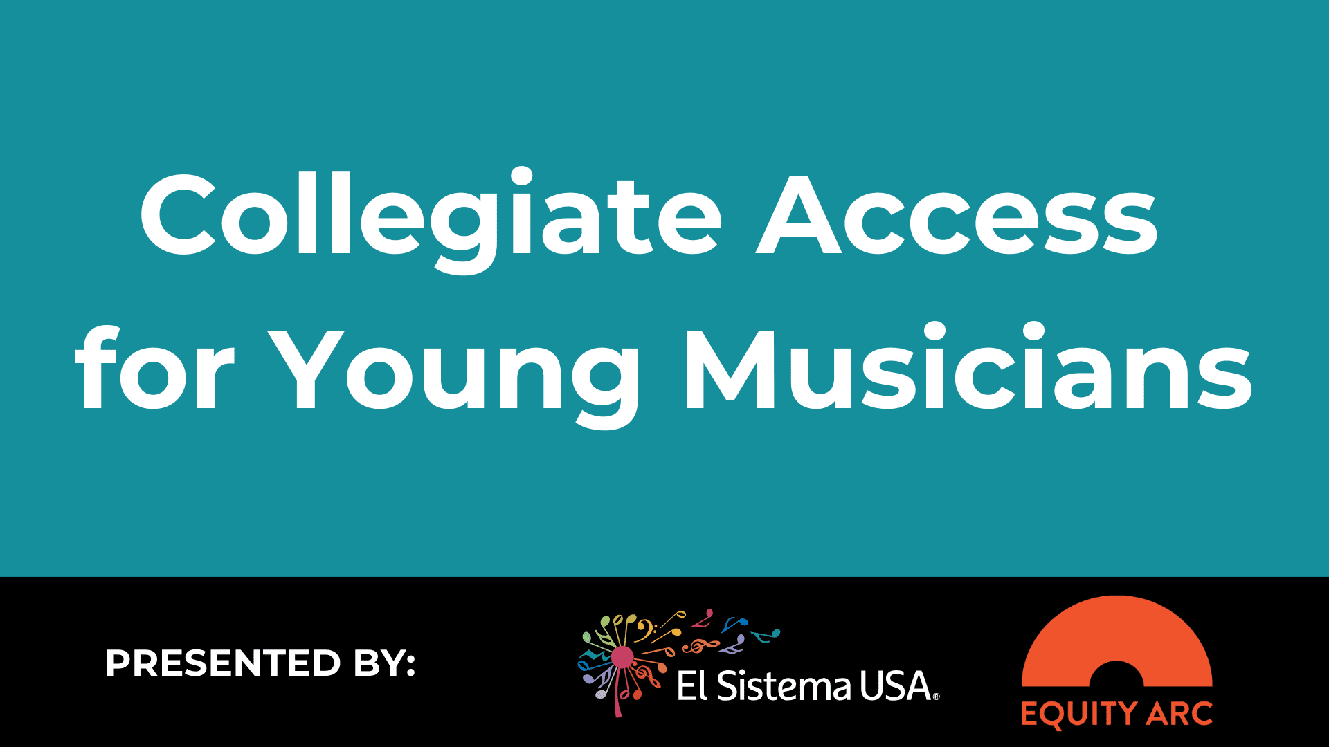 Equity Arc and El Sistema USA Announce Partnership to Break Barriers ...